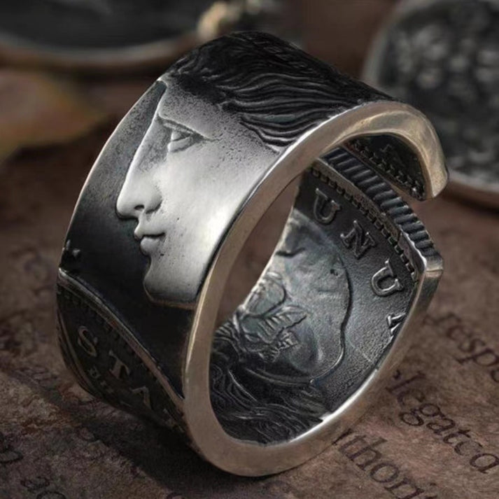 Mongolia Jewelry - Mongolian Craft Handmade Morgan Silver Coin Bangle ...