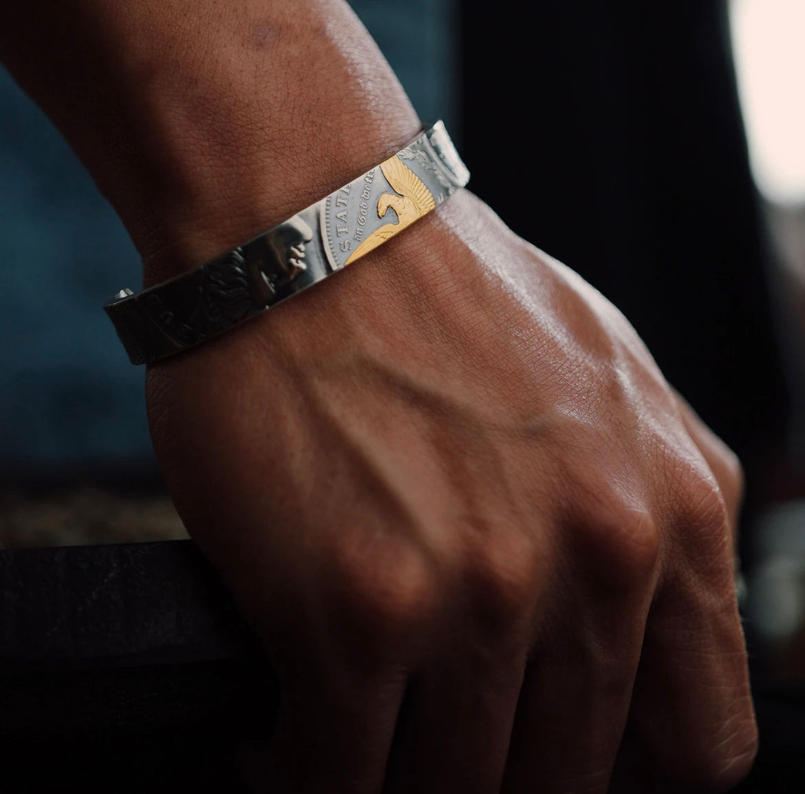 Mongolia Jewelry - Mongolian Craft Handmade Morgan Silver Coin Bangle ...